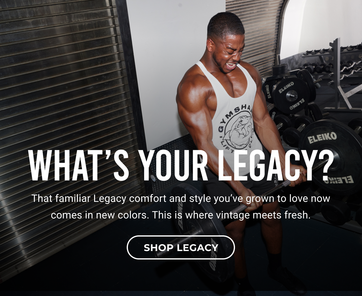 New colors for the Legacy collection | Gymshark Newsletter - InboxLetter