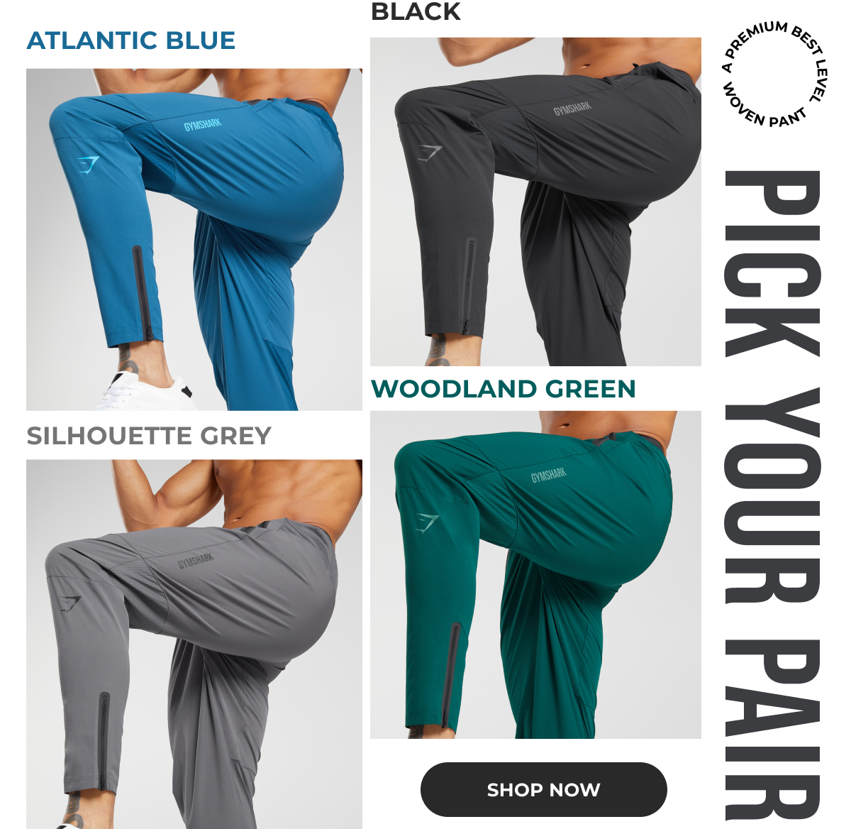 The joggers you love in new colors | Gymshark Newsletter - InboxLetter