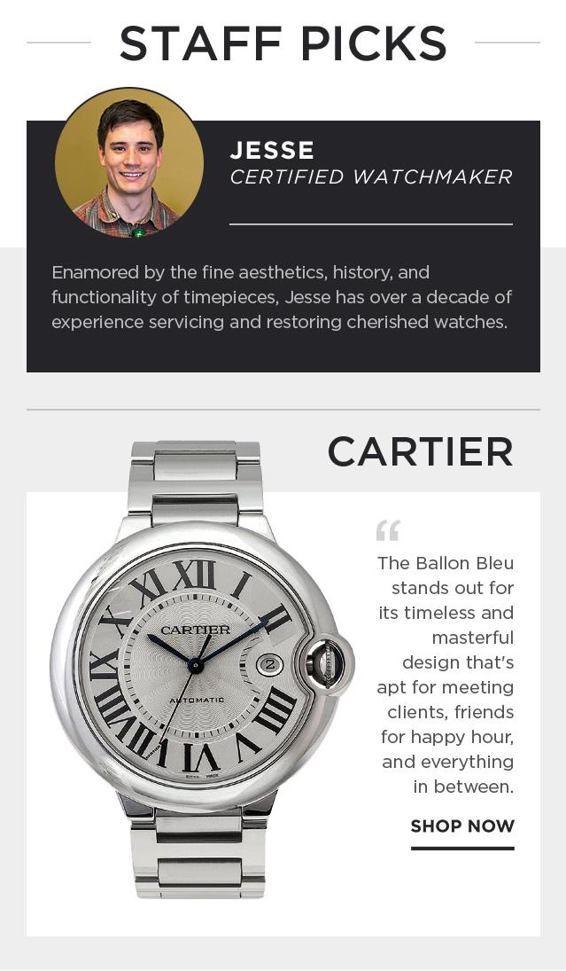 Cartier, Porsche Design, and Movado Timepieces Explained by Our ...