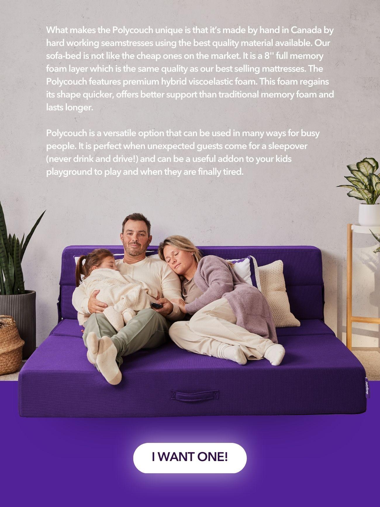 Introducing Innovation🔥: The Polycouch | Polysleep CA Newsletter - InboxLetter