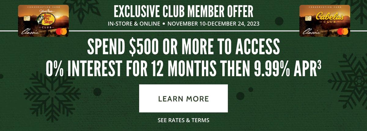 Your Exclusive CLUB Member Mondays Offer Is Here! | Bass Pro Shops ...